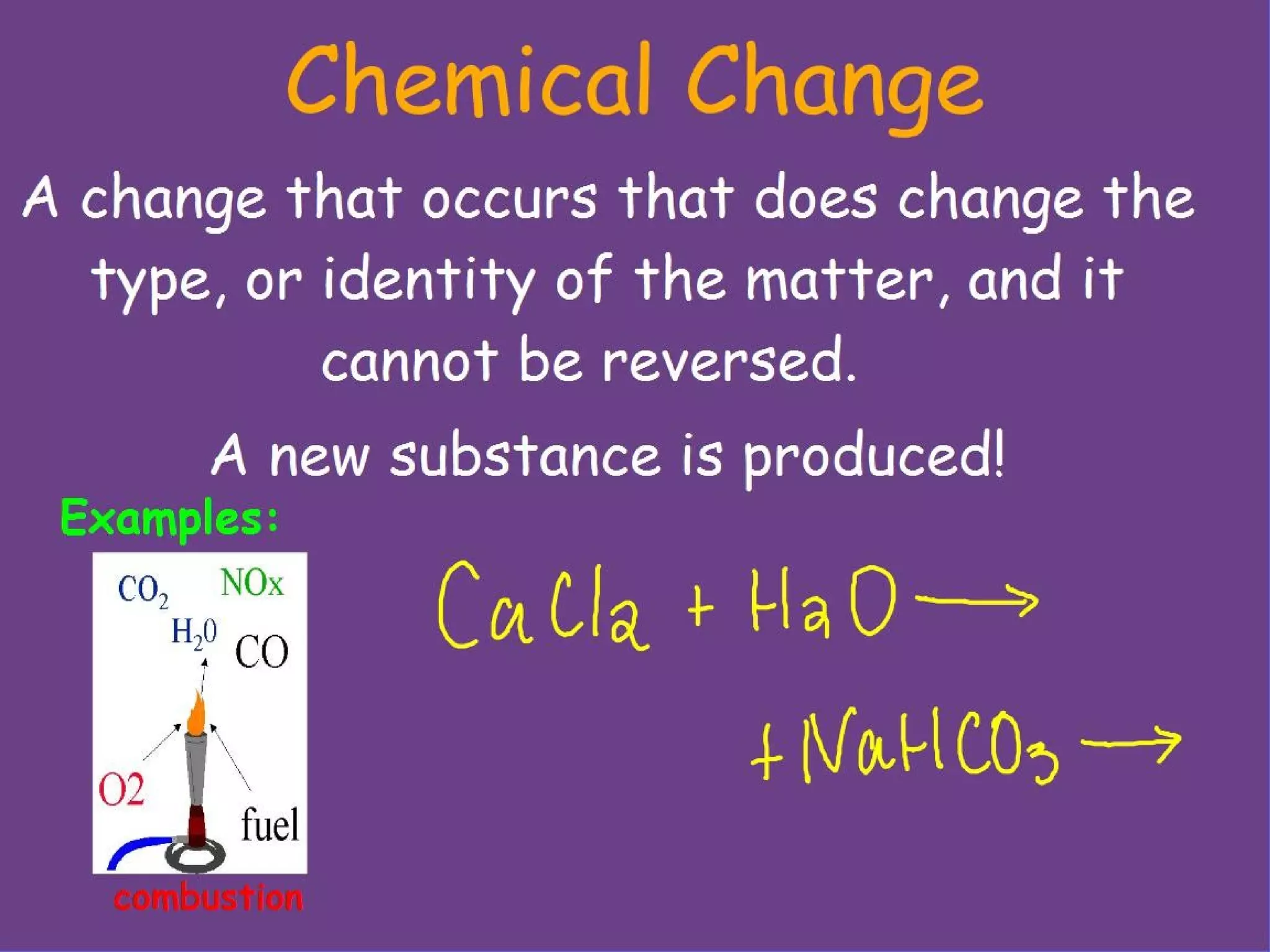 Physical and chemical properties and changes | PPT