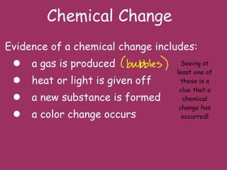 Physical and chemical properties and changes | PPT