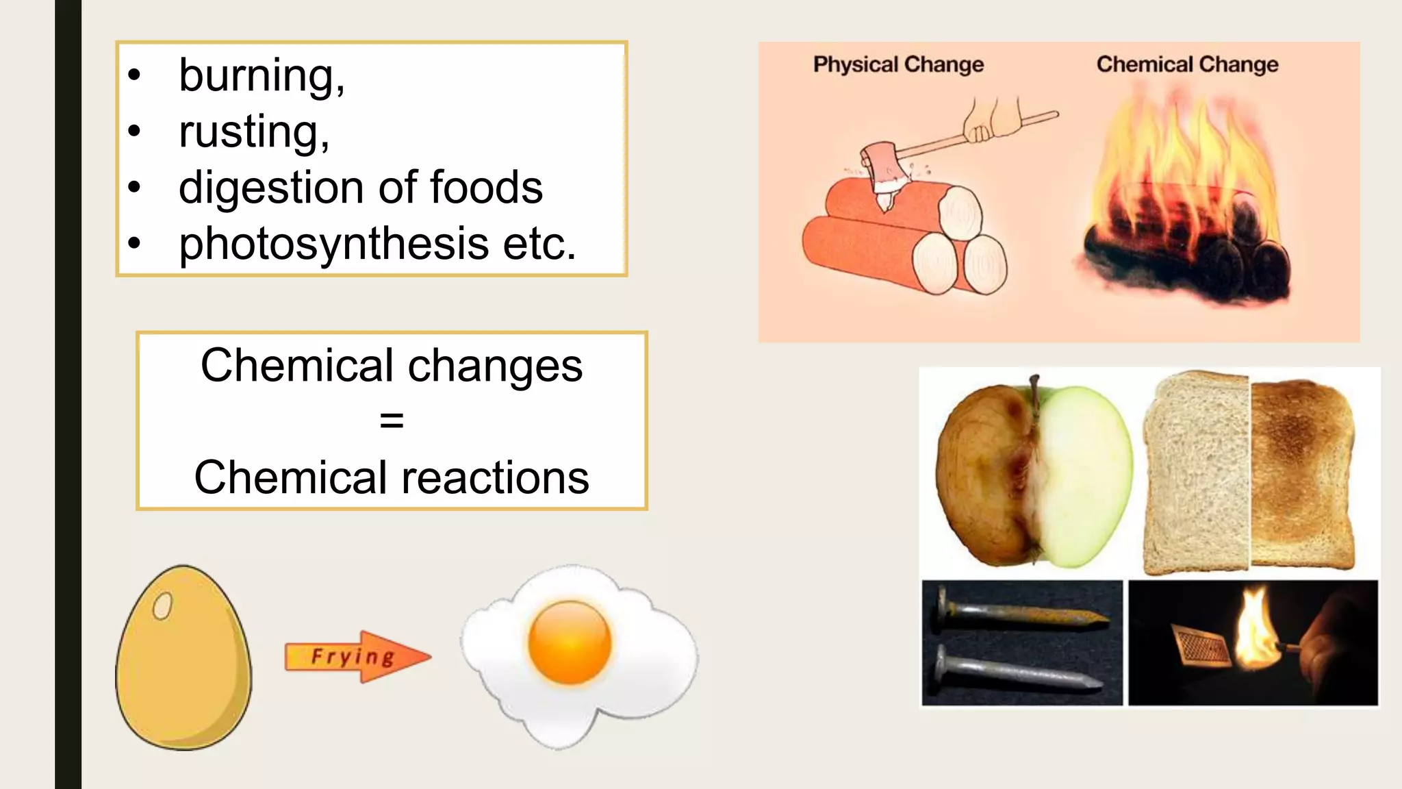 Physical and chemical change | PPTX