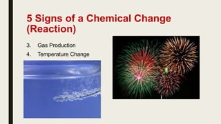 Physical and chemical change | PPTX