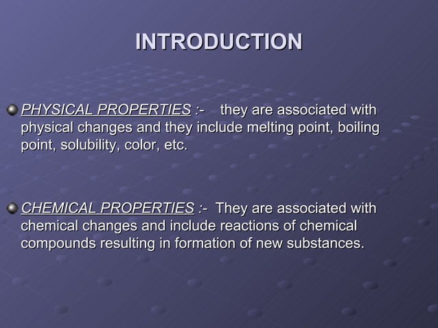 Physical and chemical changes | PPT
