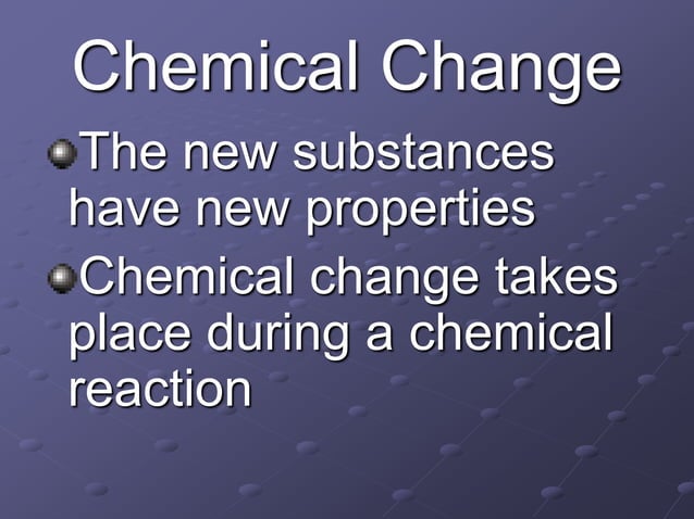 Physical and Chemical Changes | PPT