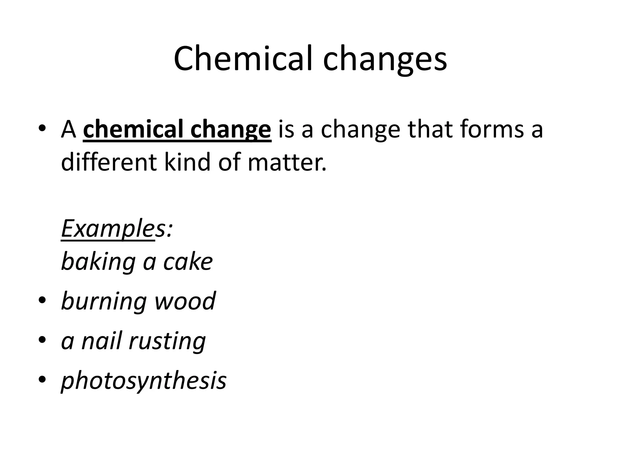 Physical and chemical changes | PPTX