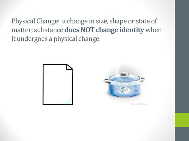 Physical and chemical changes | PPT