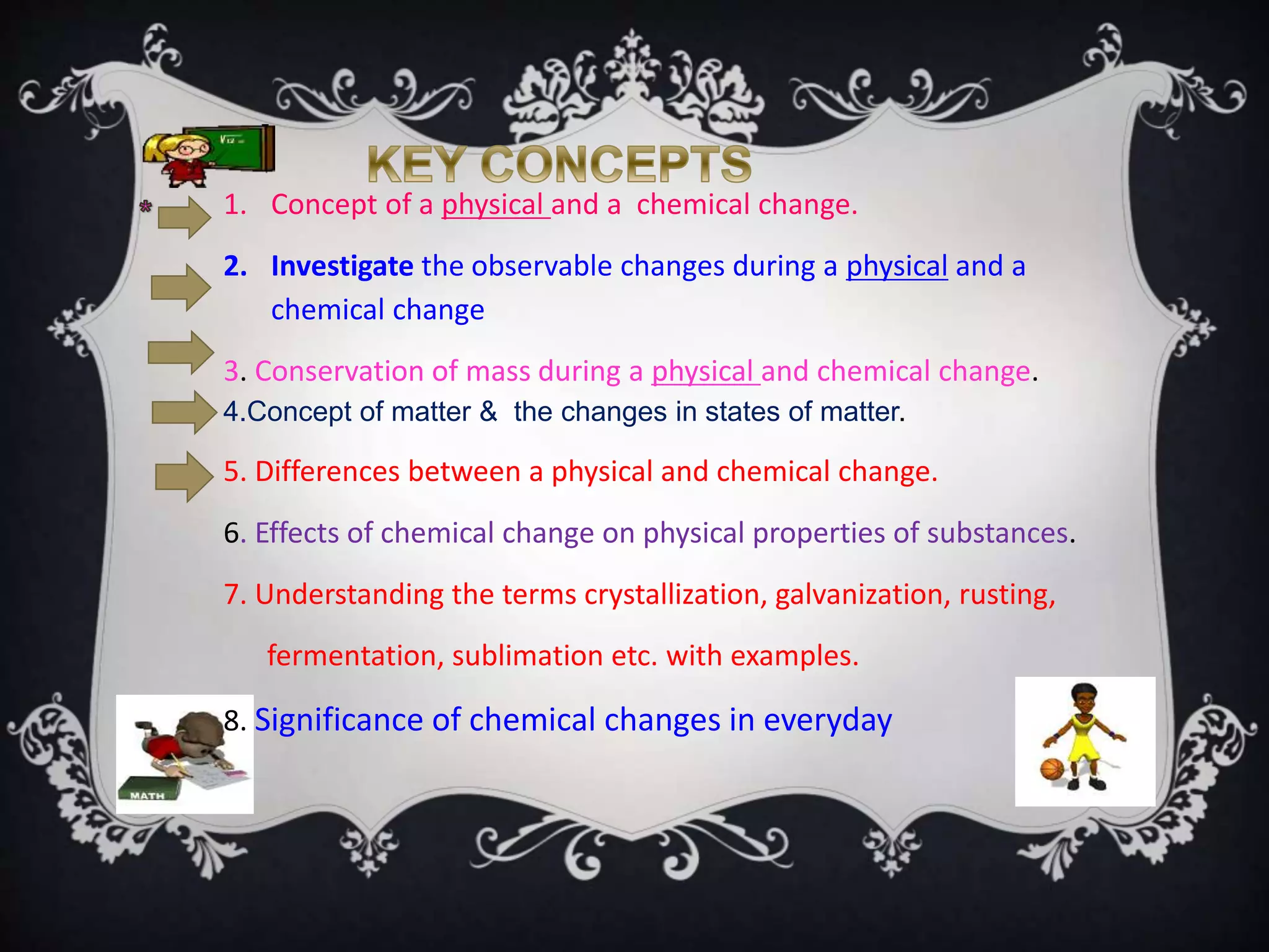 Physical and chemical changes | PPTX