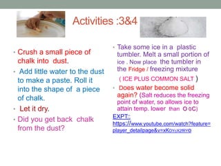 Physical and chemical changes | PPTX