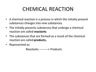 Physical and chemical changes | PPTX