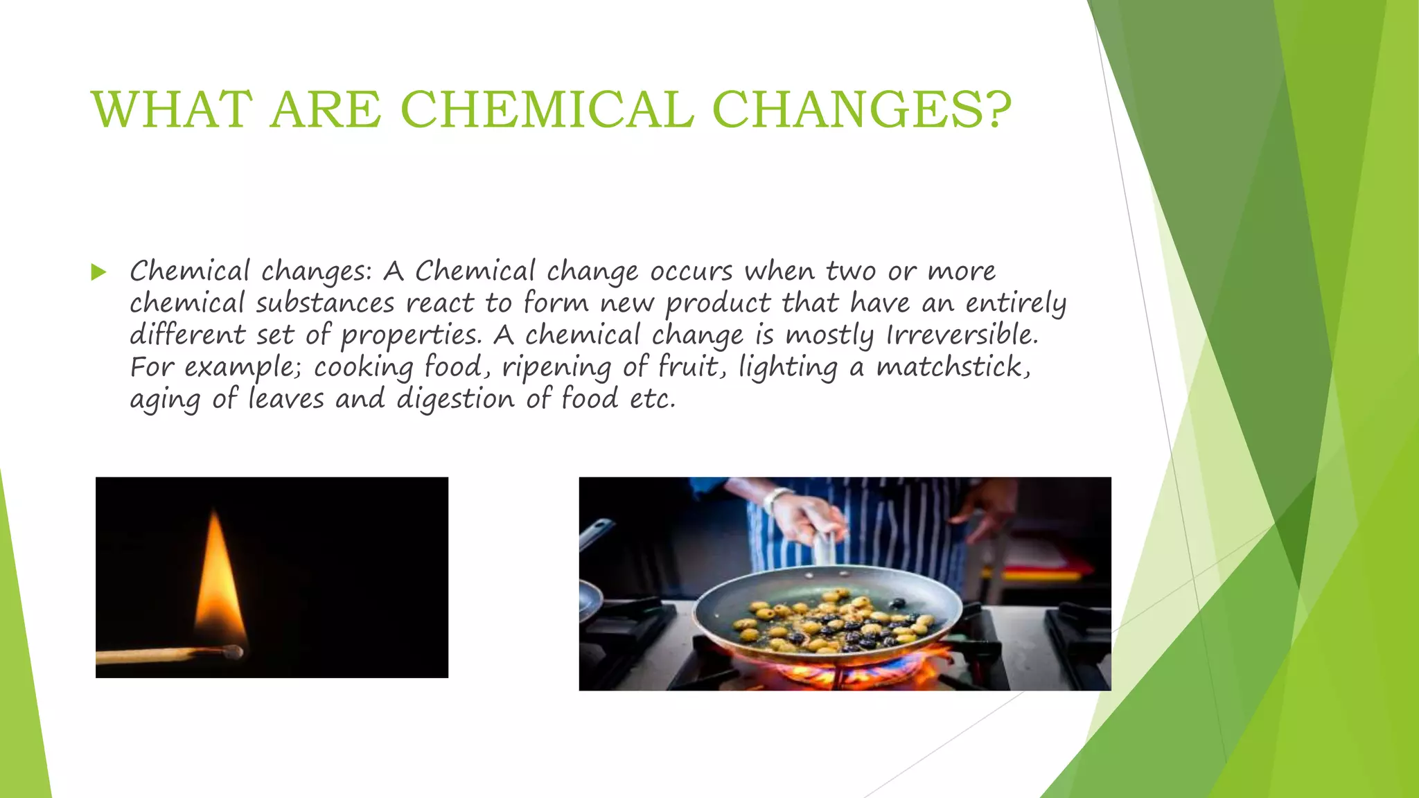 Physical and chemical changes | PPTX | Chemistry | Science