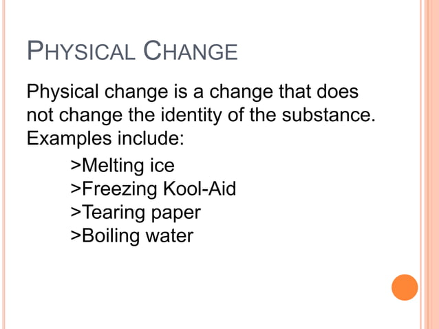 Physical_and_Chemical_Changes class 7 ppt | PPT