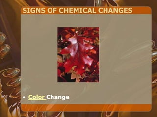 Physical and chemical changes | PPTX