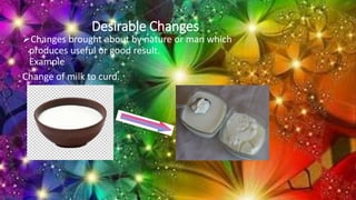 Physical and chemical changes | PPT