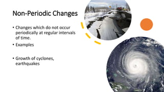 Non Periodic Changes Examples