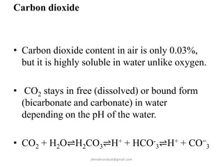 Physical and chemical characteristics of limnetic environment | PPTX