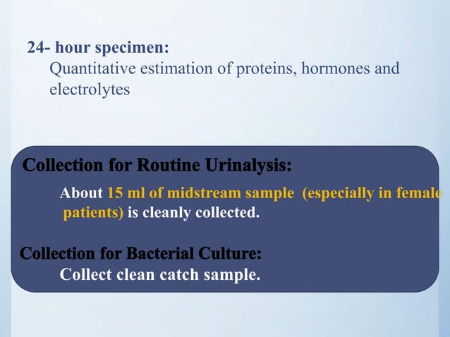Physical and chemical examination of urine | PPTX | Chemistry | Science