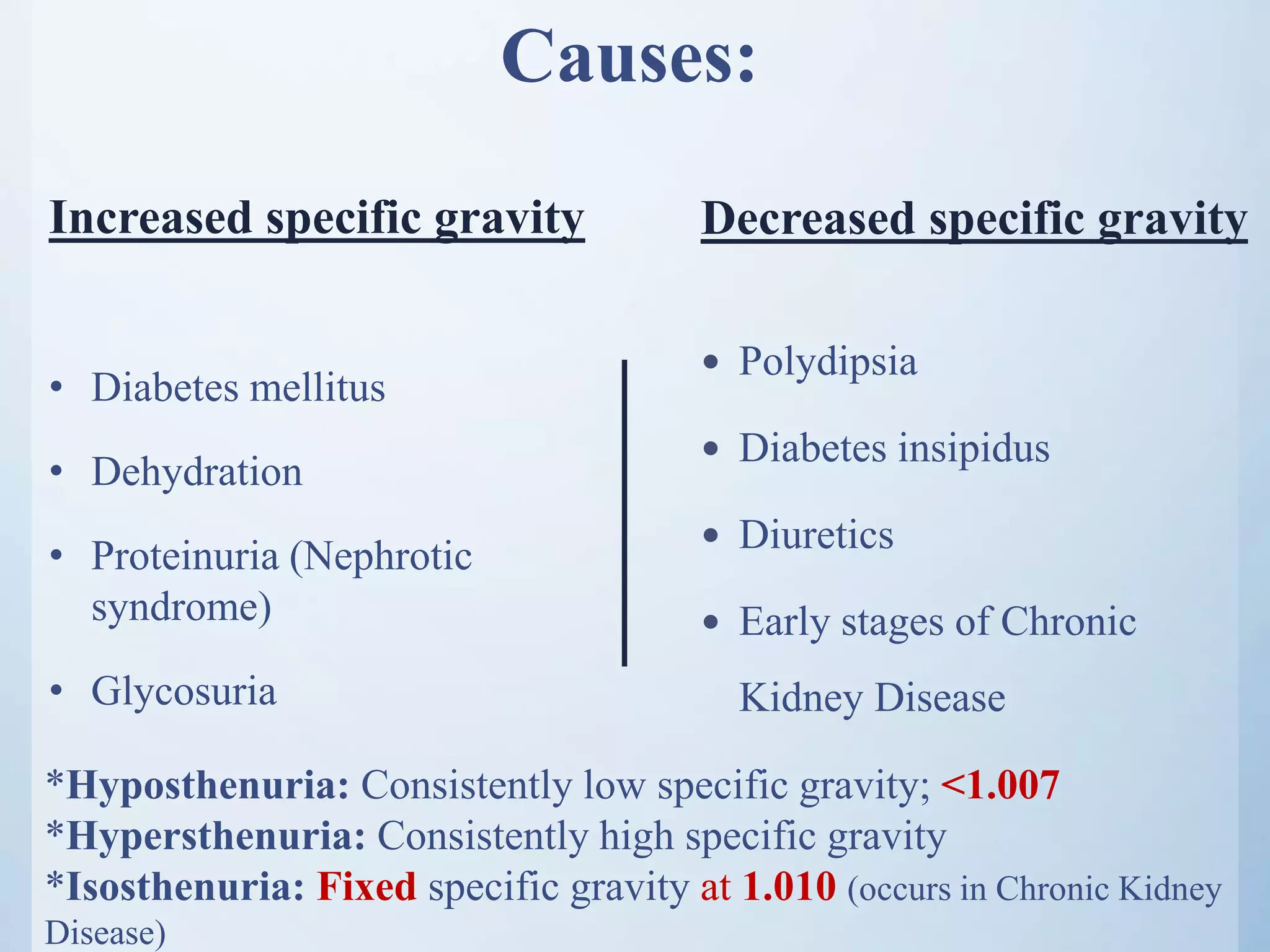 Physical and chemical examination of urine | PPTX