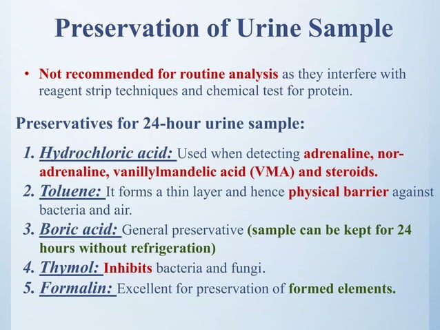 Physical and chemical examination of urine | PPTX | Chemistry | Science