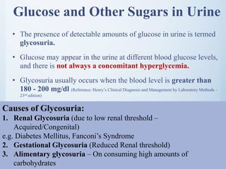 Physical and chemical examination of urine | PPTX