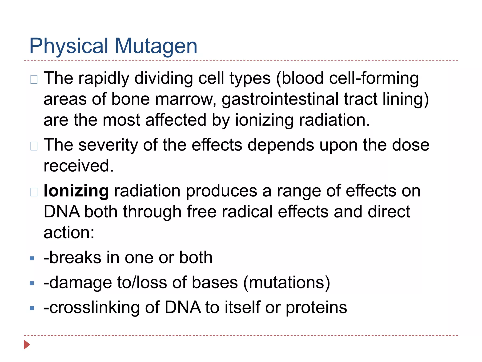Physical and chemical mutagen copy | PPTX