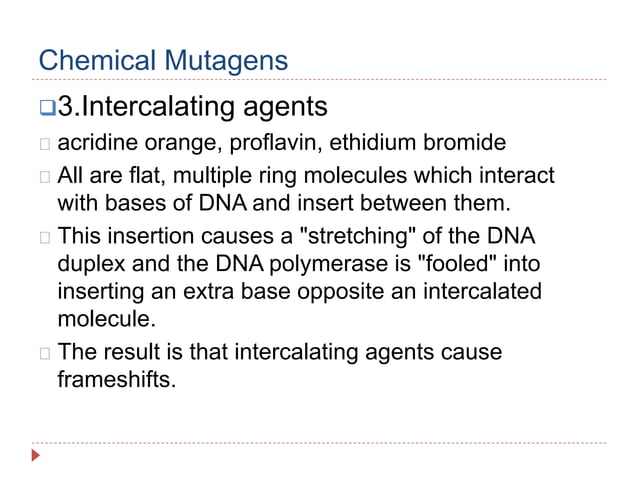 Physical and chemical mutagen copy | PPTX | Genetics | Science