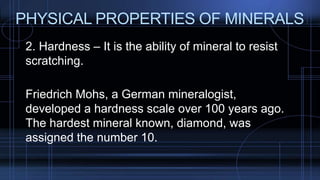 Earth Materials and Resources 1 | PPTX