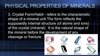 Earth Materials and Resources 1 | PPTX