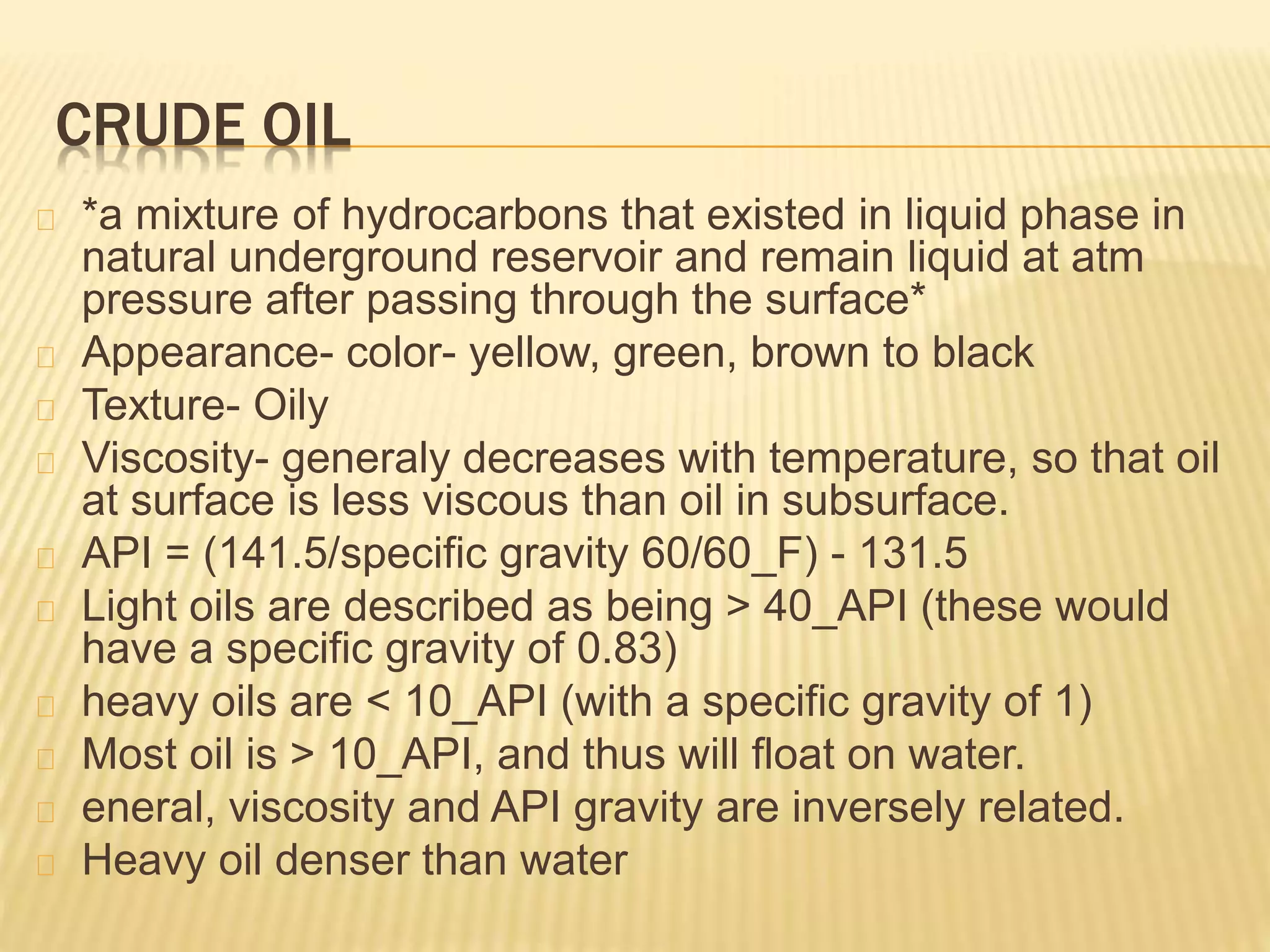 Physical and chemical properties of petroleum | PPTX