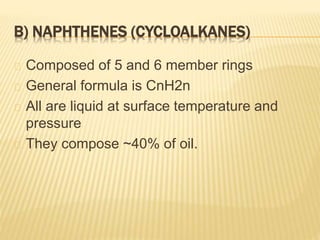 Physical and chemical properties of petroleum | PPTX
