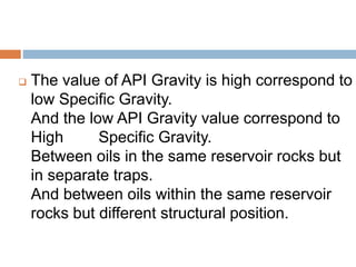 Physical and chemical properties of petroleum | PPTX
