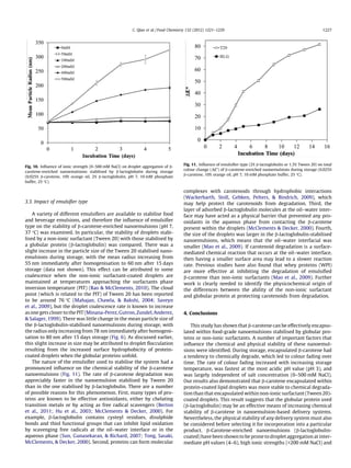 Physical and chemical stability of b carotene | PDF
