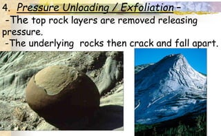 Physical and chemical weathering 11 | PPT