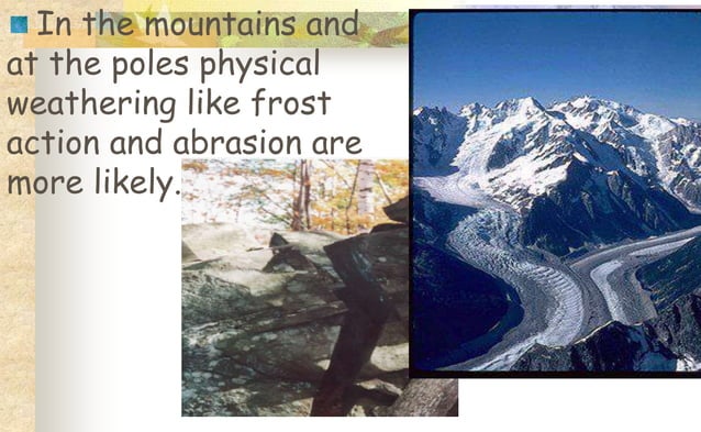 Physical and chemical weathering 11 | PPT | Weather | Science