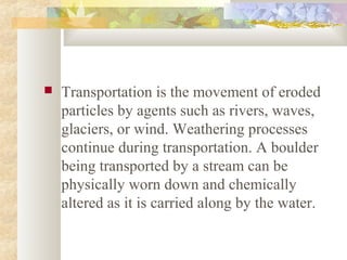Physical and chemical weathering | PPT