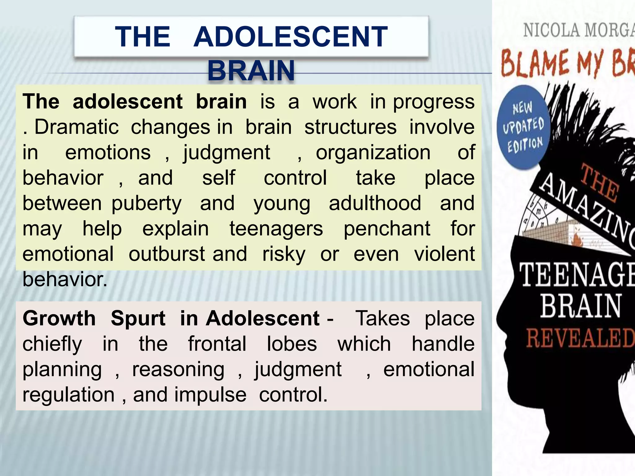 Physical and Cognitive Development of Adolescence | PPTX