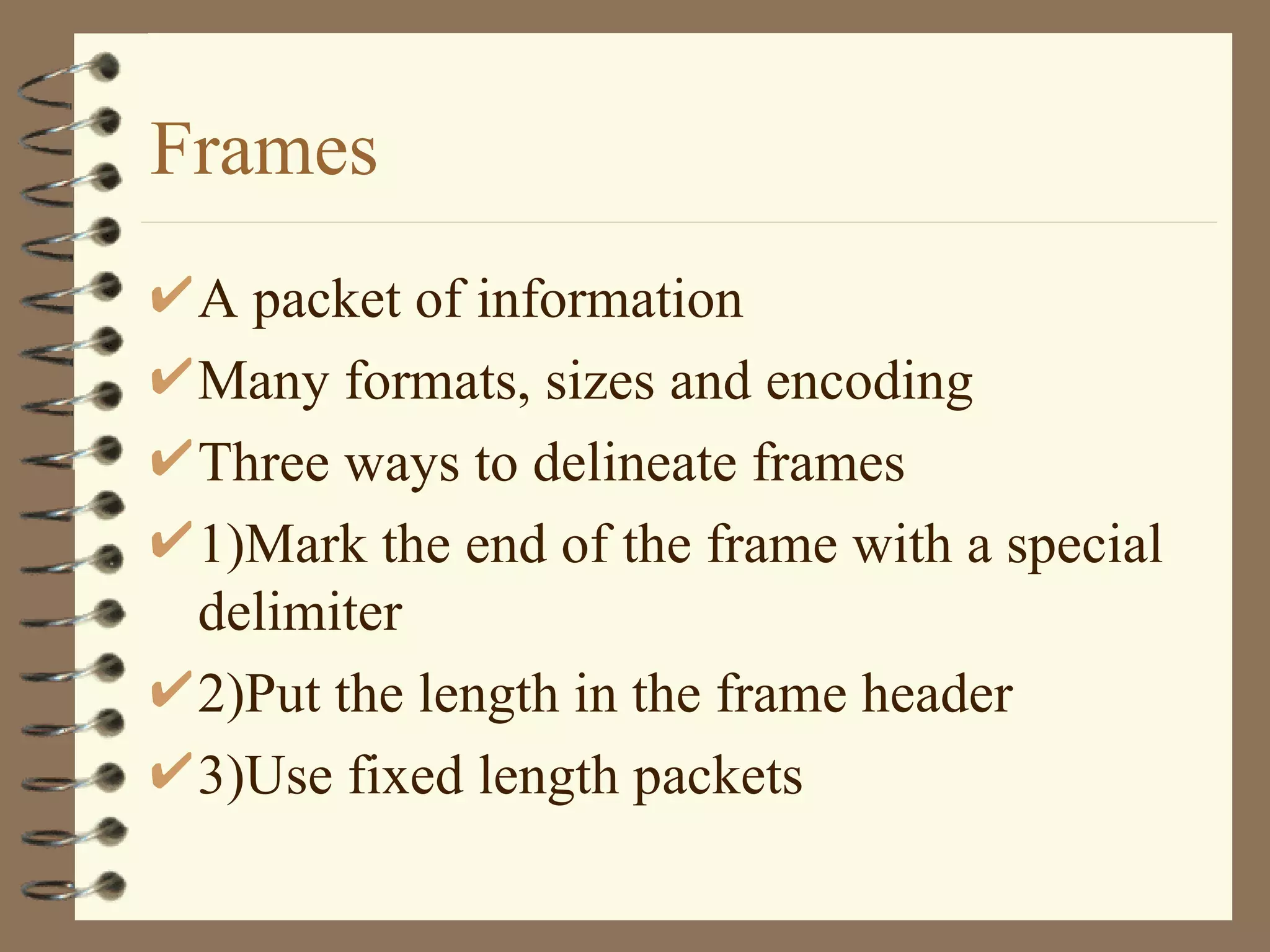 Physical And Data Link Layers | PPT