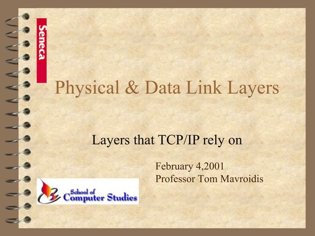 Physical And Data Link Layers Ppt 8516