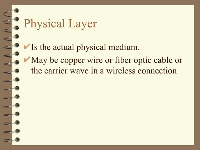 Physical And Data Link Layers | PPT | Computer Networking | Computing