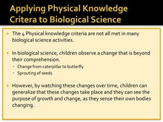 Physical and Earth Science for Young Children | PPT