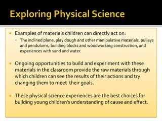 Physical and Earth Science for Young Children | PPT
