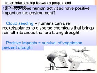 Physical and human environment blog | PPT | Environment | Science