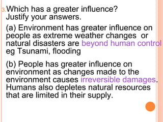 Physical and human environment st blog | PPT