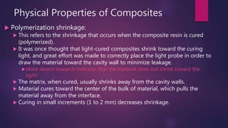 Physical and Mechanical Properties of Composites | PPTX