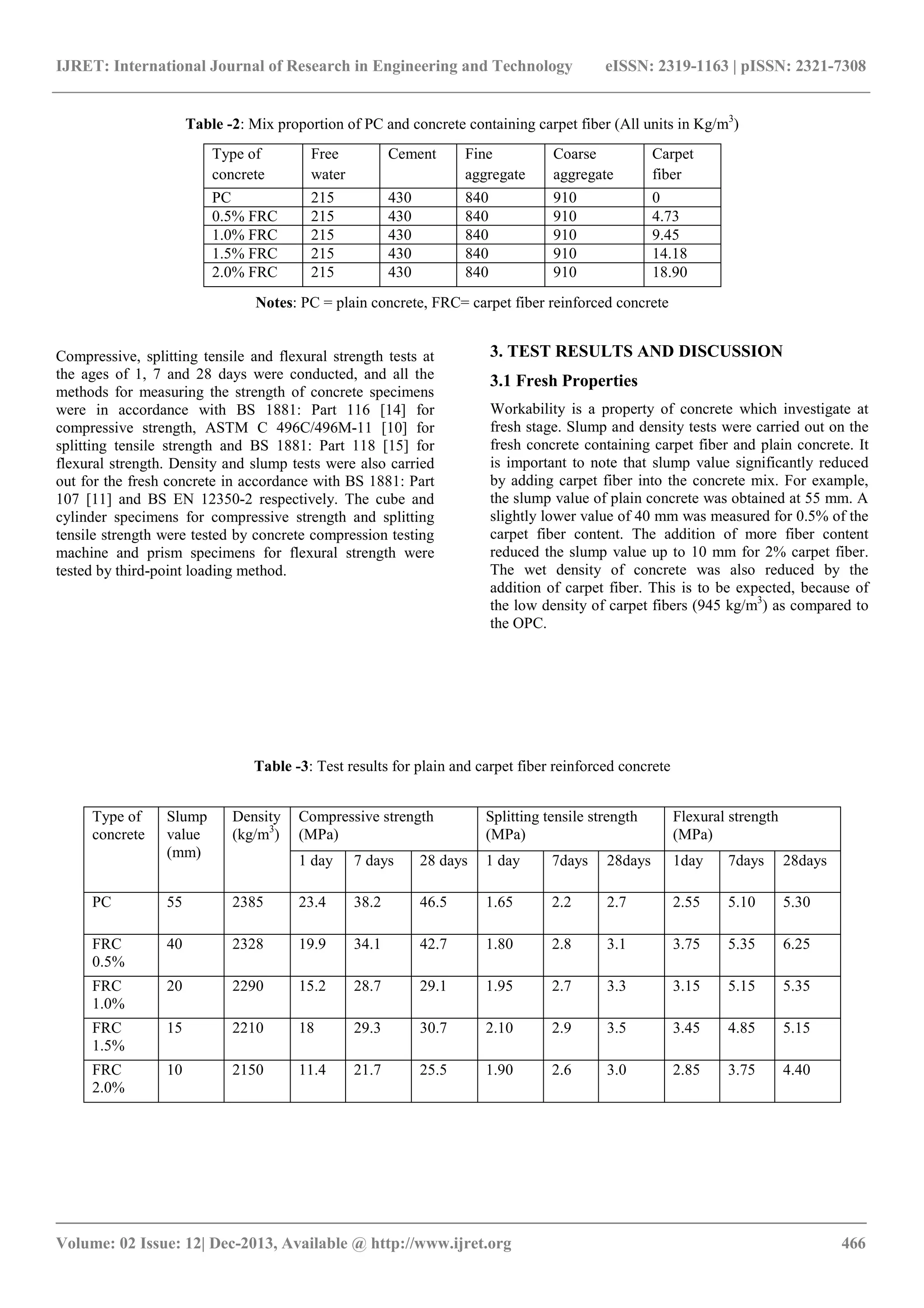 Physical and mechanical properties of concrete | PDF