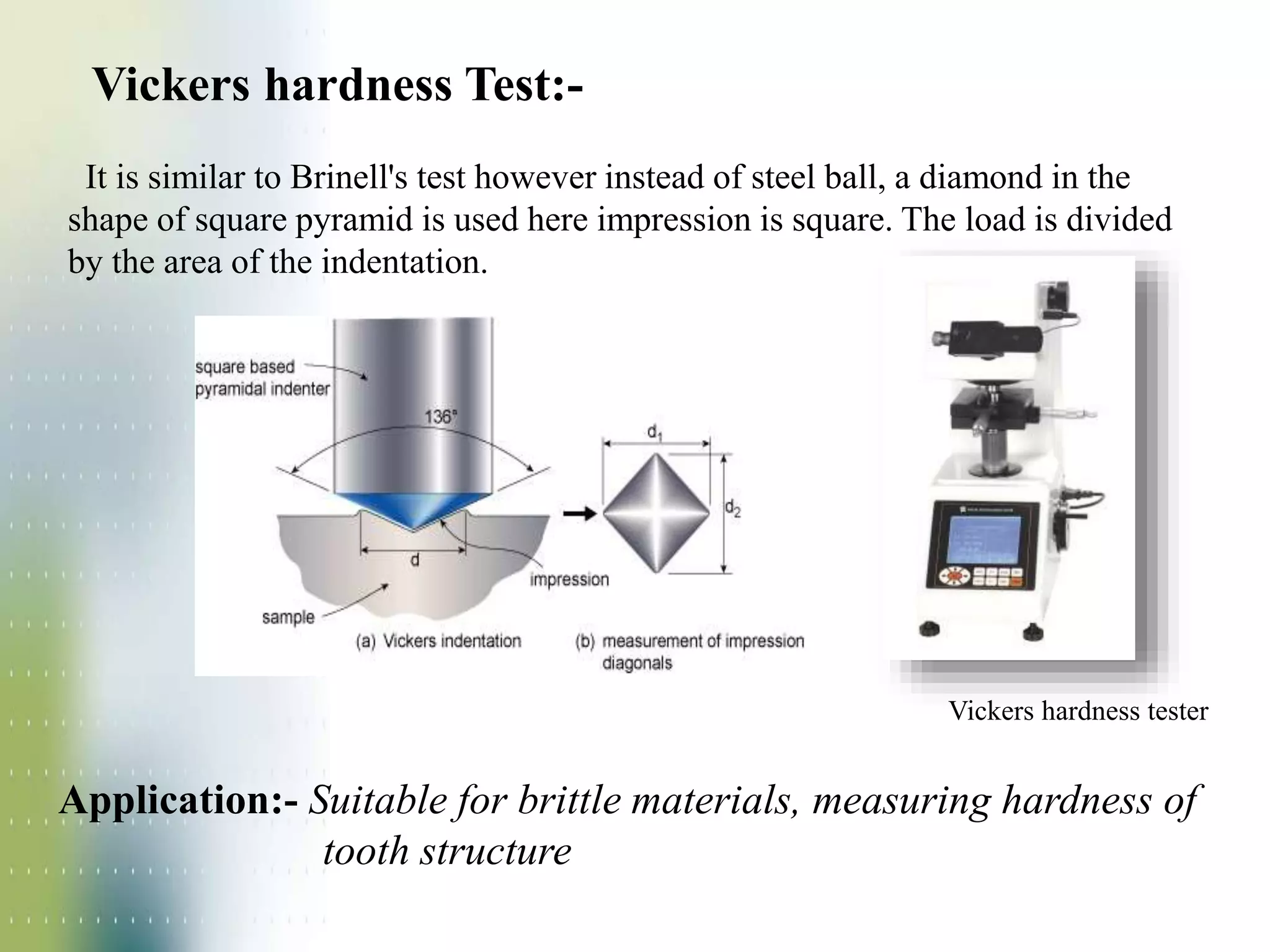 Physical and mechanical properties of dental materials | PPTX