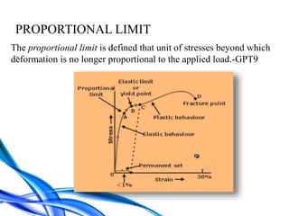Physical and mechanical properties of dental materials | PPTX