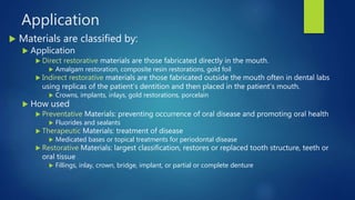 Physical and Mechanical Properties of Dental Materials | PPTX