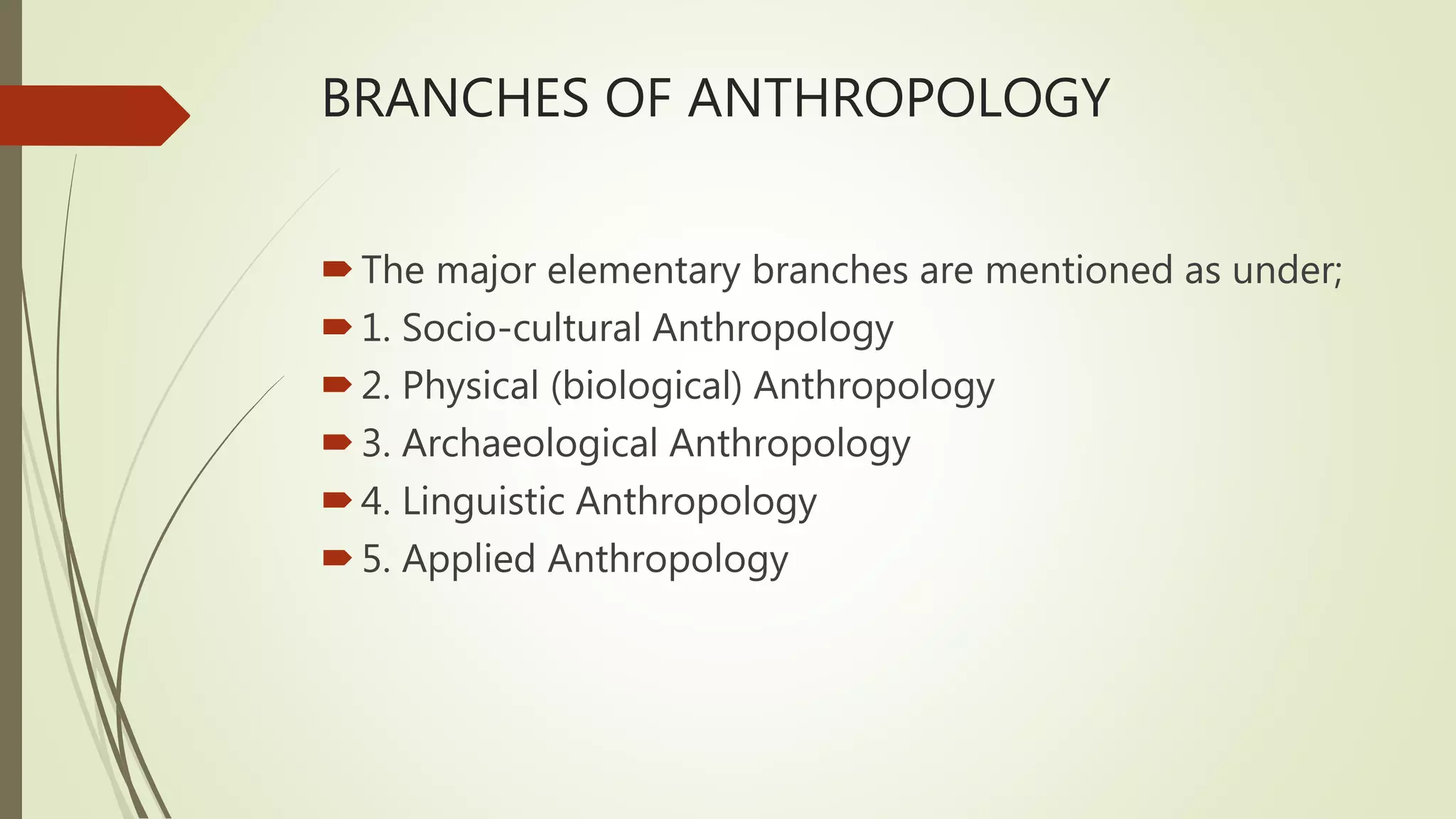Anthropology | PPTX
