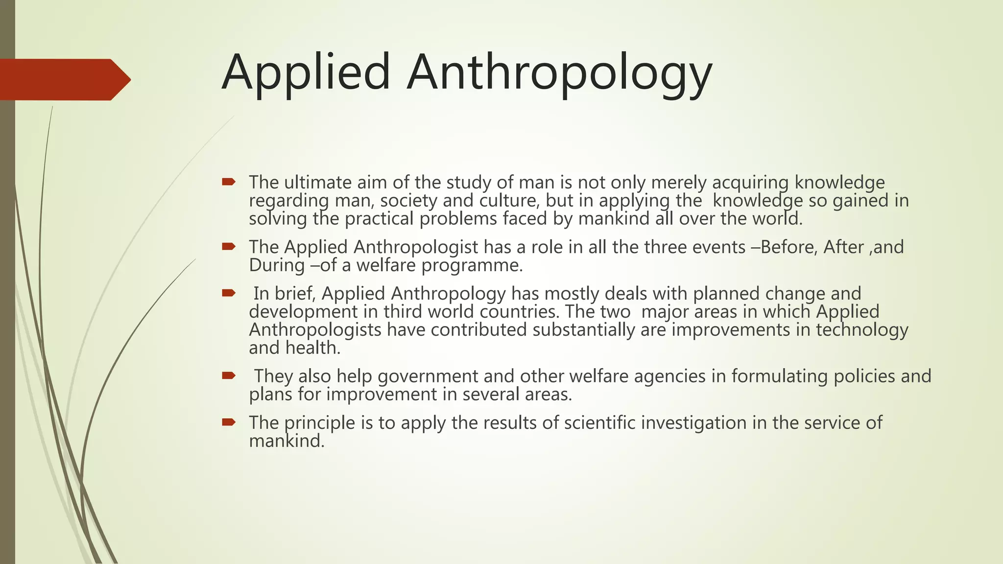 Anthropology | PPTX | Biological Sciences | Science