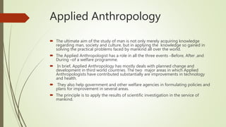 Anthropology | PPTX