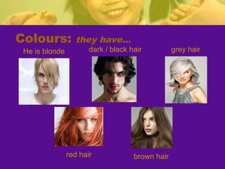 Physical appearance in English | PPT