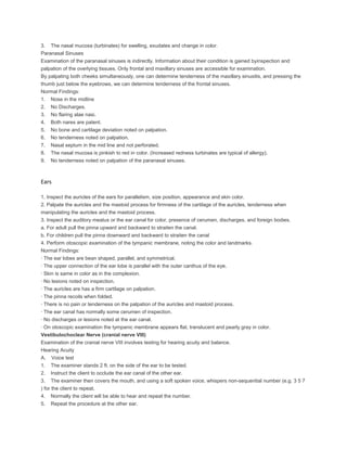 Physical assessment | DOC
